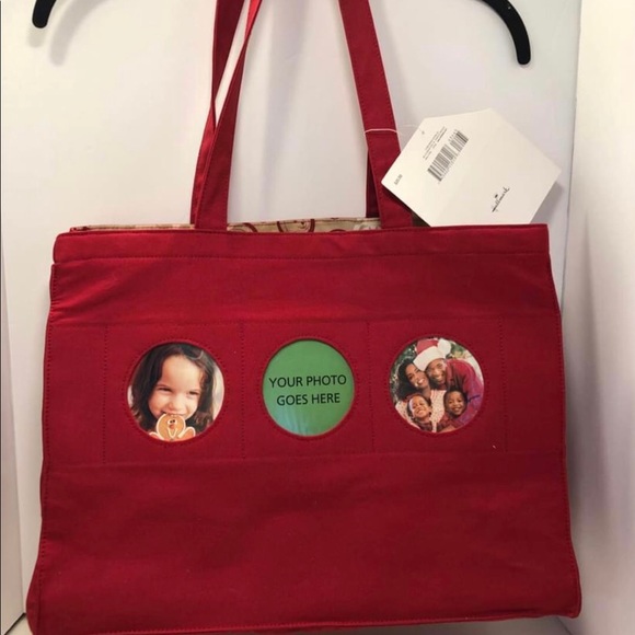 Hallmark | Bags | Hallmark Keepsake Canvas Tote Bag With Photos | Poshmark